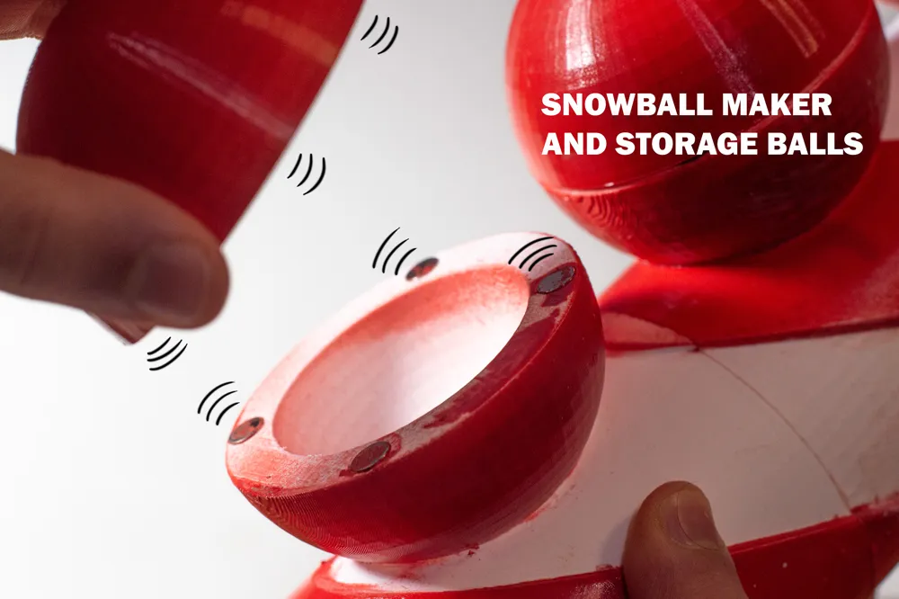 LANCEUR DE BOULES DE NEIGE - Modèle d'Impression 3D Gratuit - MakerWorld