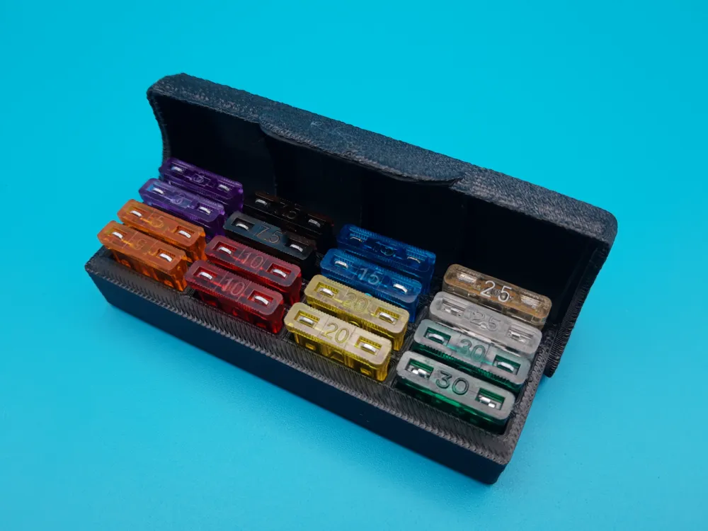 Car fuse box (print in place) - Free 3D Print Model - MakerWorld