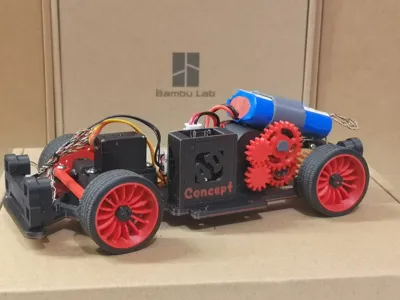 Cyber Van - VW Combi - Cyberbrick - RC by AD-Concept MakerWorld ...