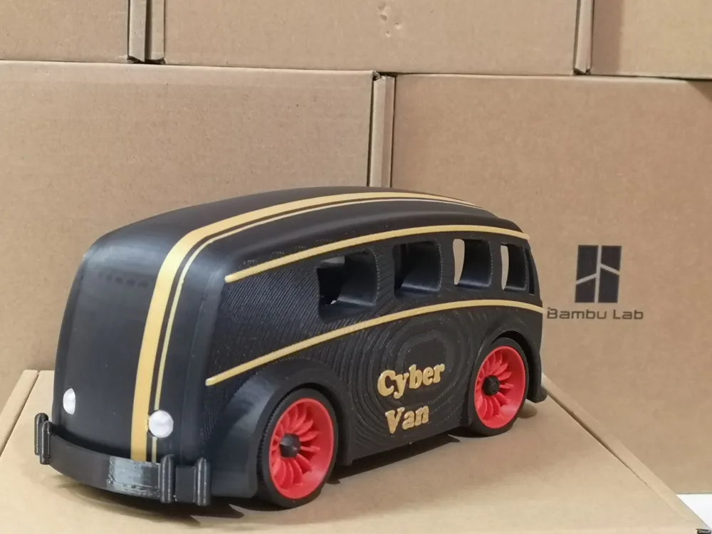 Cyber Van - VW Combi - Cyberbrick - RC by AD-Concept MakerWorld ...