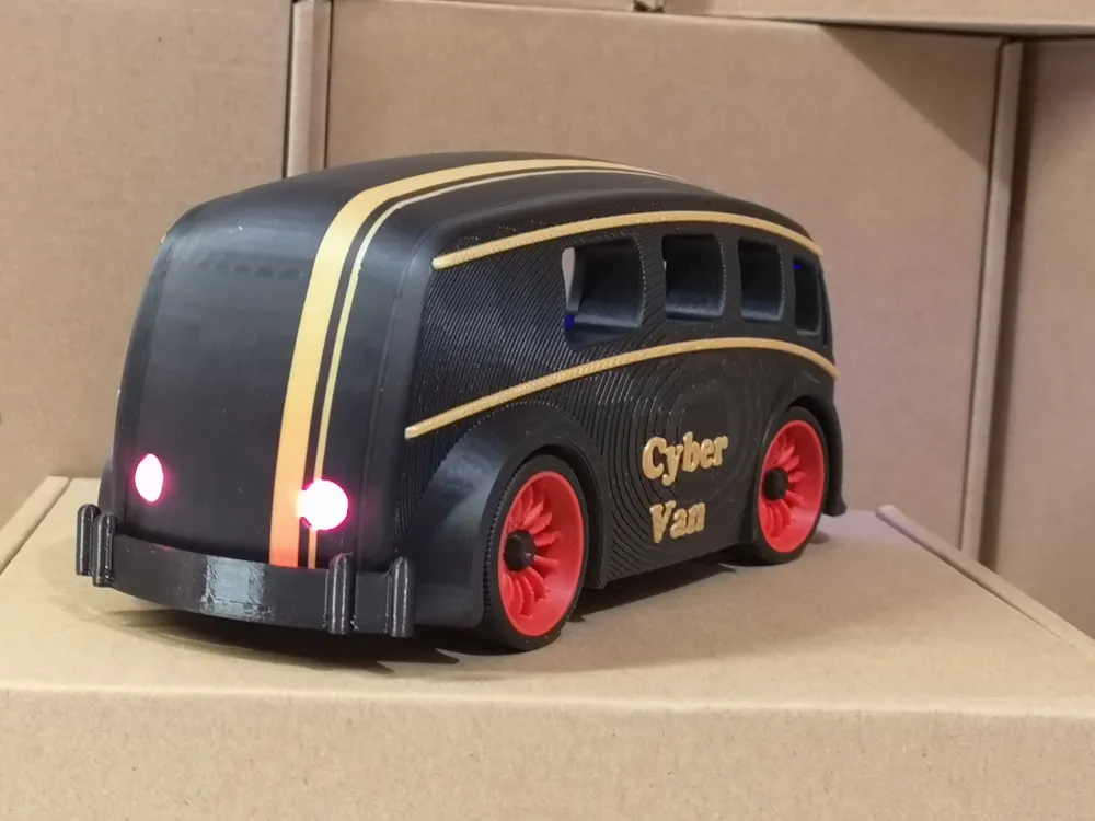 Cyber Van - VW Combi - Cyberbrick - RC by AD-Concept MakerWorld ...