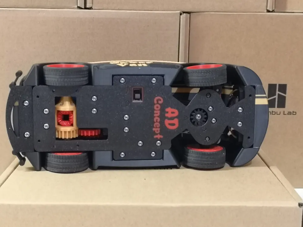 Cyber Van - VW Combi - Cyberbrick - RC - Free 3D Print Model - MakerWorld