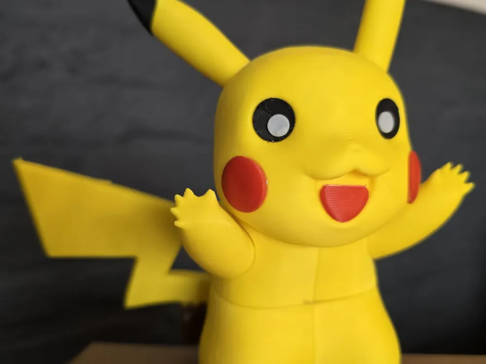 Pikachu multi parts no ams needed by A&D Creative desgin MakerWorld ...