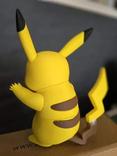Pikachu multi parts no ams needed by A&D Creative desgin MakerWorld ...