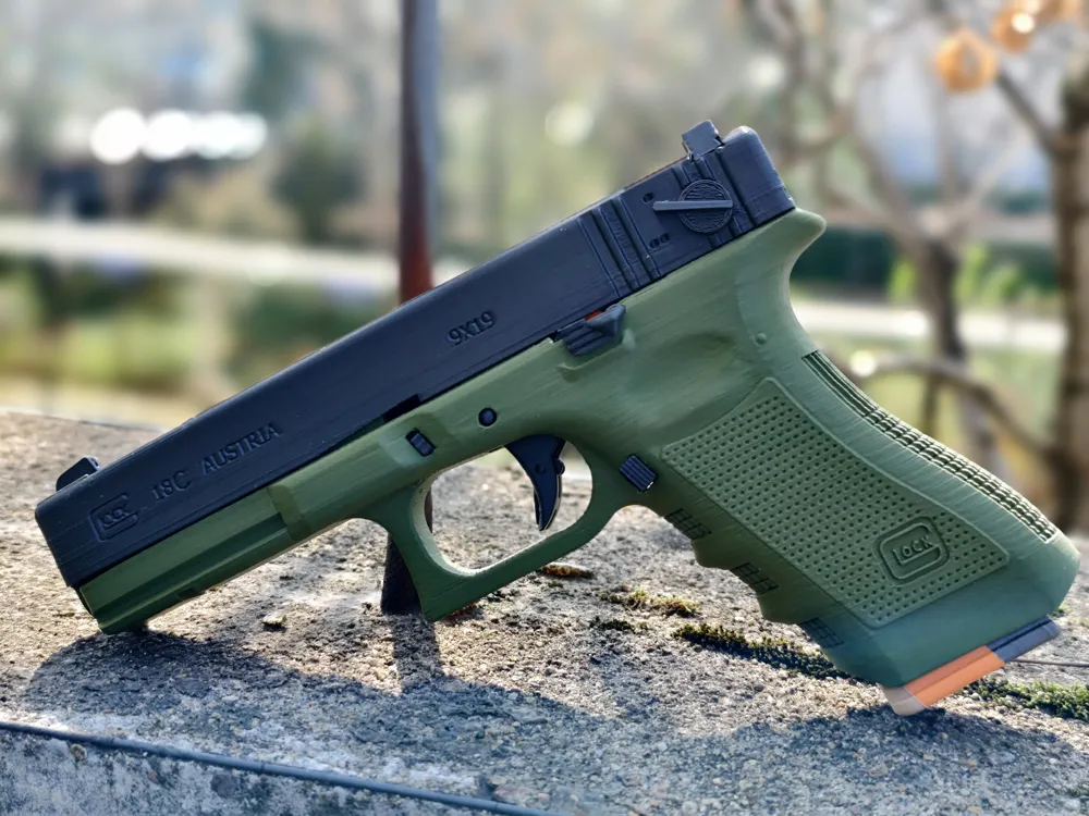Glock G18c toy pistol magazine - Free 3D Print Model - MakerWorld