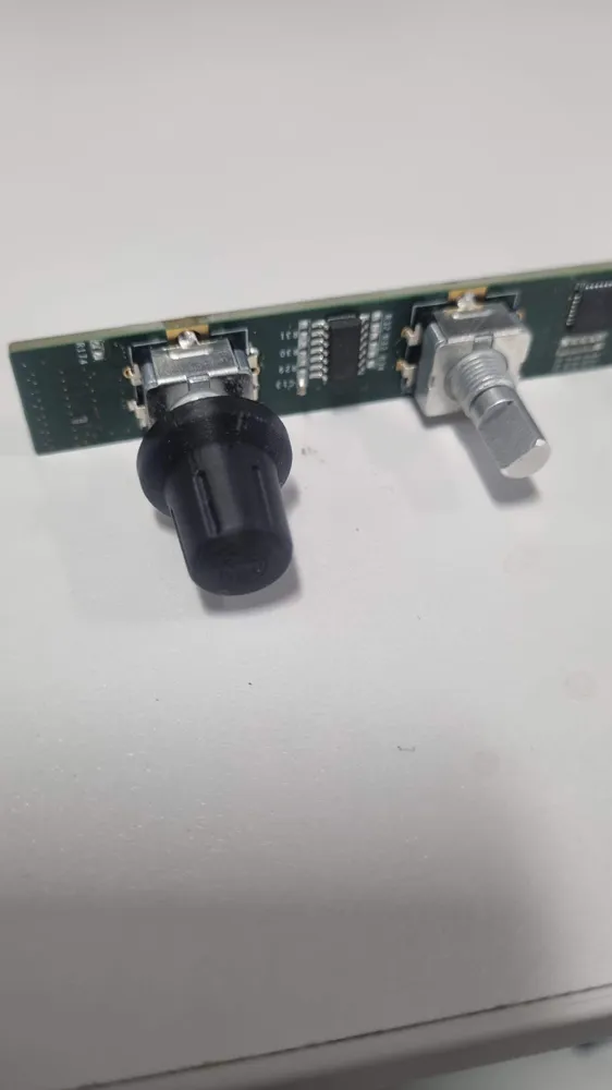 17mm Potentiometer Knob for 6mm Shaft D Type - Free 3D Print Model ...