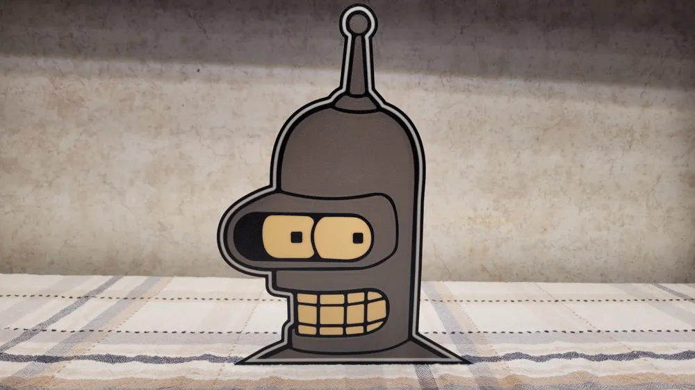 Bender Rodriguez led light box by Nostalgicprints - MakerWorld