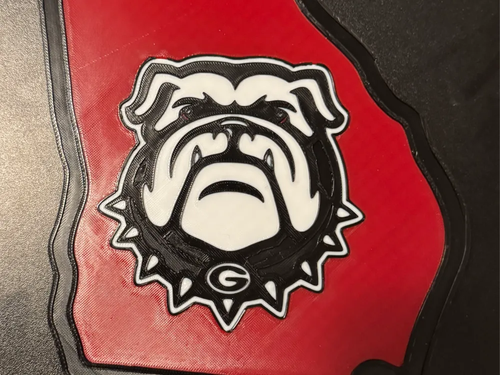 UGA Georgia Bulldogs by SSC4012 MakerWorld: Download Free 3D Models