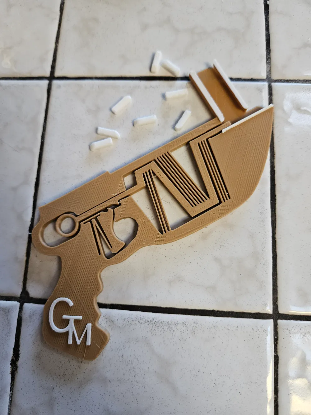 PRINT-IN-PLACE GUN - Free 3D Print Model - MakerWorld