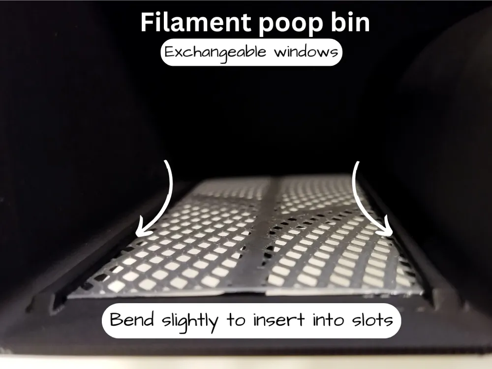 Filament Poop Bin – Clean & Easy Waste Management - Free 3D Print Model ...