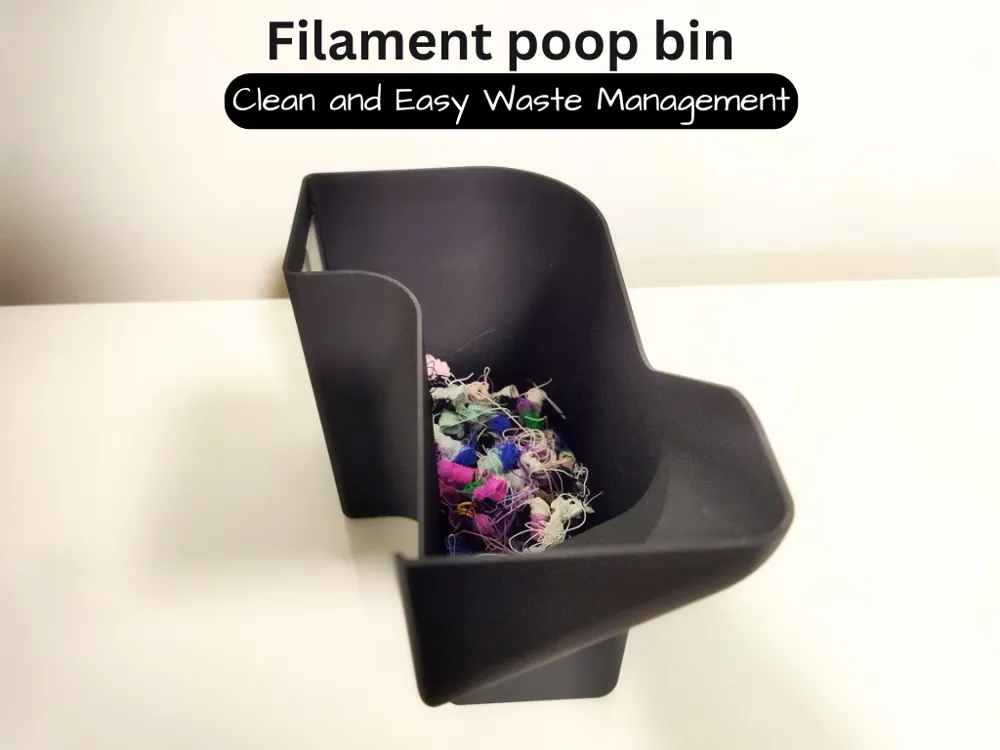 Filament Poop Bin – Clean & Easy Waste Management by QD3D MakerWorld ...