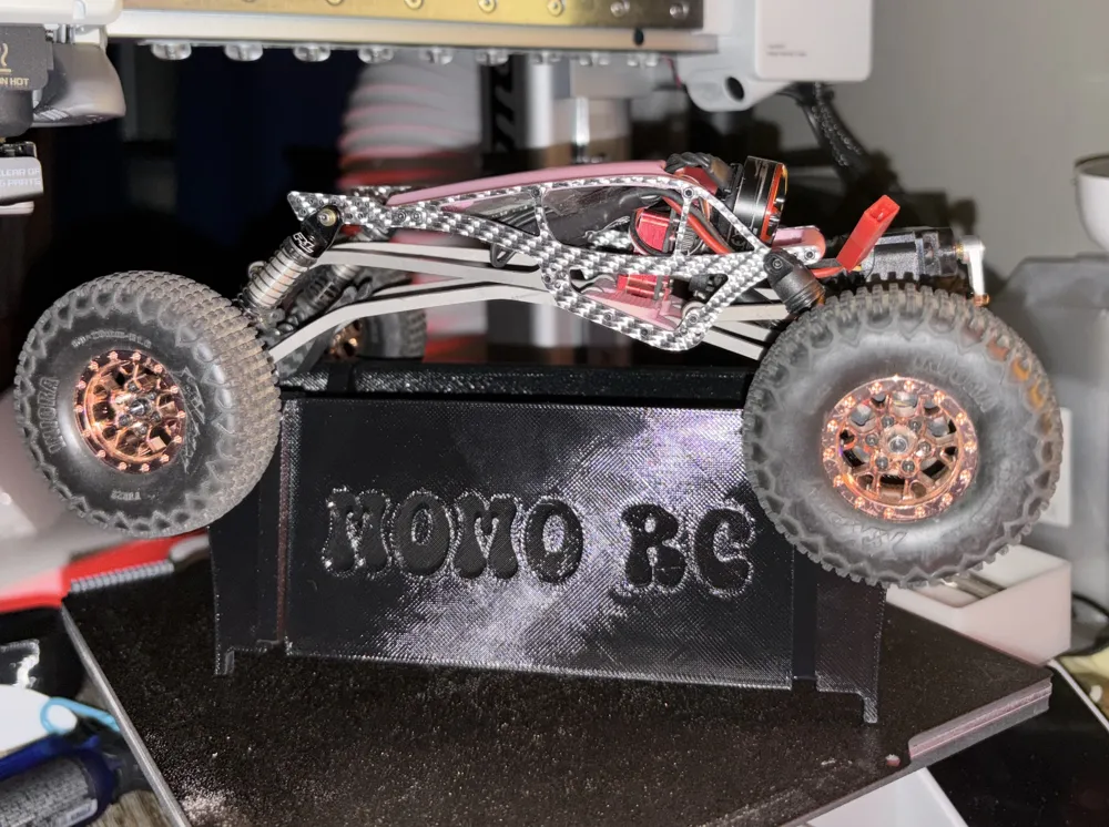 SCX24 & TRX4M CHASSIS AXLE STAND DUAL WHEELBASE by ToPeMon MakerWorld ...