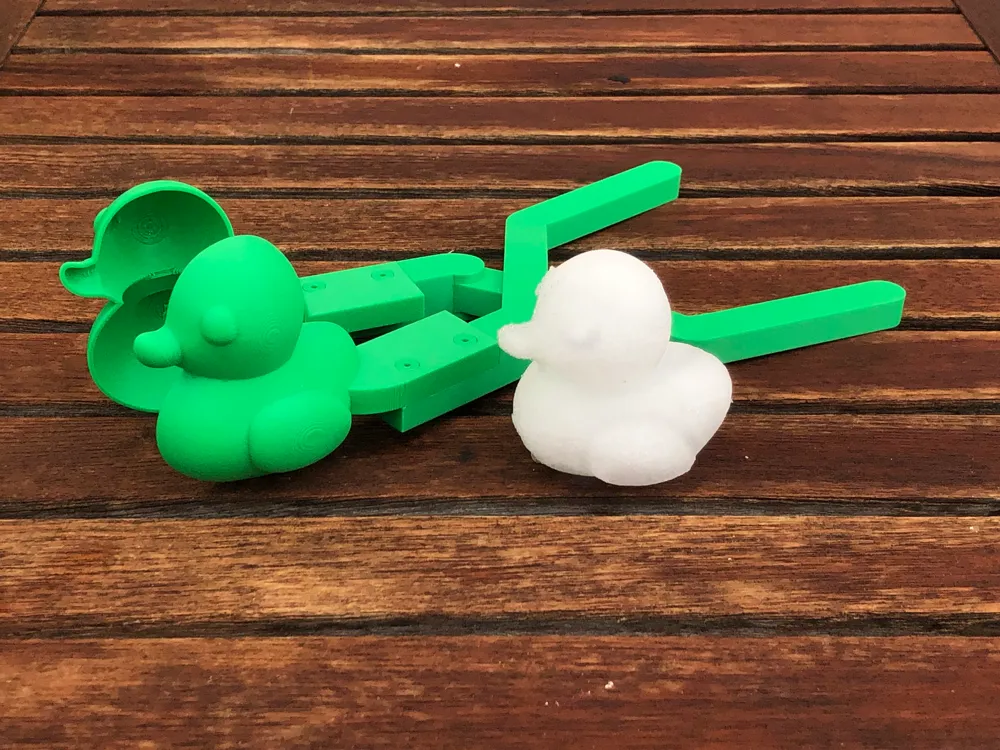 Snowball Duck Maker by Benni's Creations MakerWorld: Download Free 3D ...