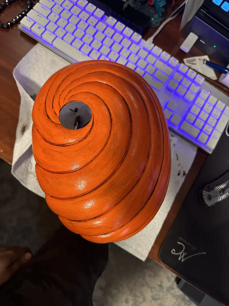 Obito Uchiha Mask - Free 3D Print Model - MakerWorld