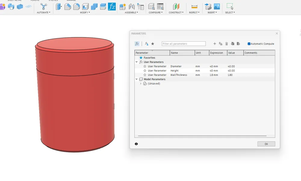 Parametric Jar (Change size to your needs) by Shop Therapy MakerWorld ...