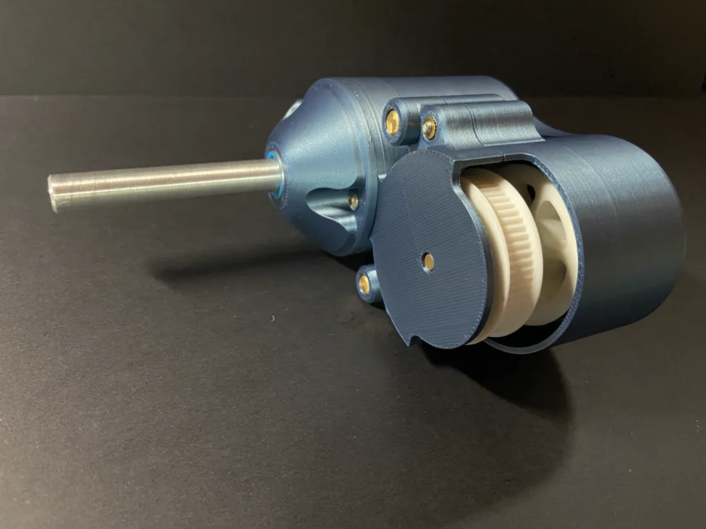 Tank Transmission, Belt Drive, 42:1 Reduction by bowser - MakerWorld
