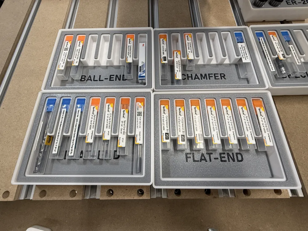 Gridfinity Endmill Organizer by Dio MakerWorld: Download Free 3D Models