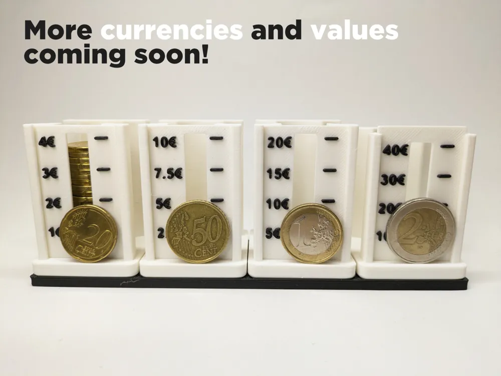 Modular coin holder - gridfinity compatible by Fazeli24 - MakerWorld