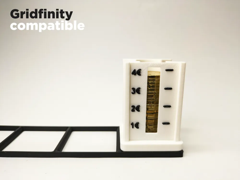 Modular coin holder - gridfinity compatible by Fazeli24 - MakerWorld