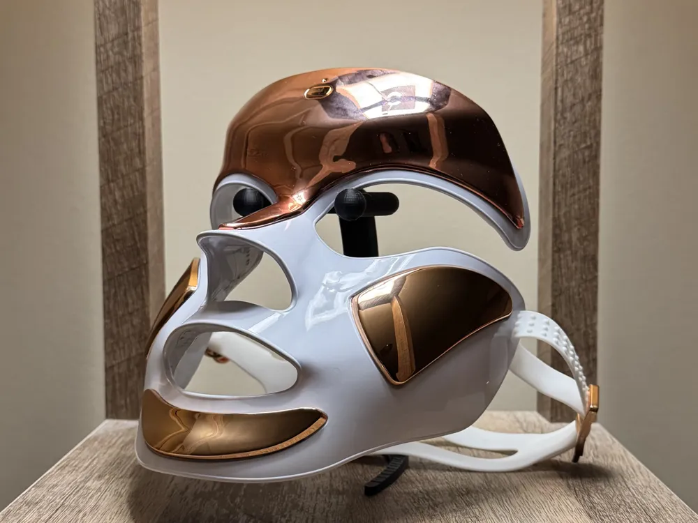 Light Therapy Face Mask Stand - Free 3D Print Model - MakerWorld