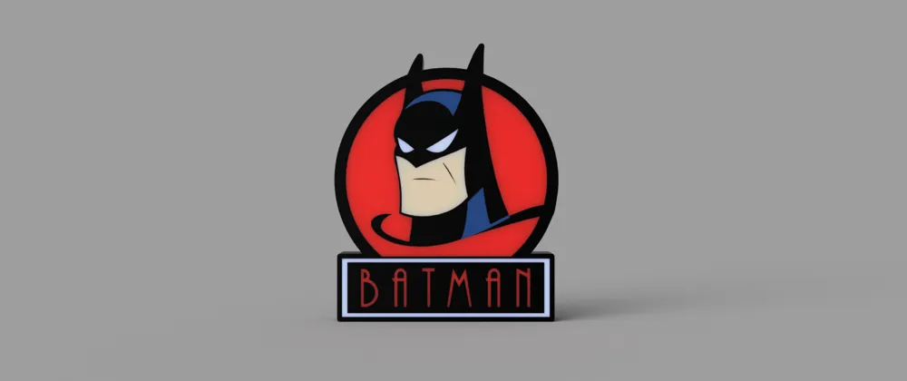 Batman - The Animated Series Light Box by Three DimensionsMakerWorld ...