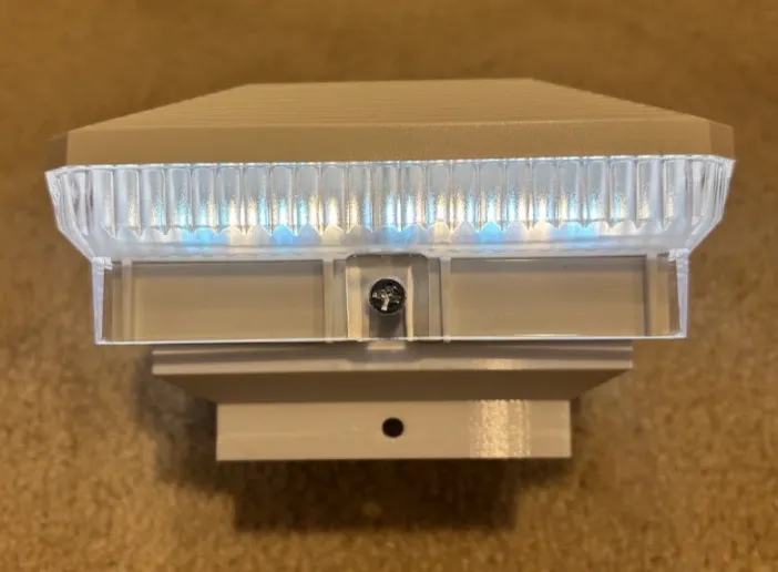 Trex Signature Post Light adapter (2.5" to 4") - Free 3D Print Model ...