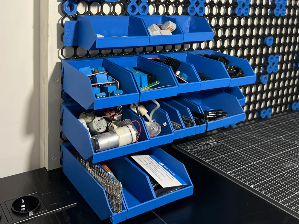 Multiboard French Cleat Storage Bins by Chris Bez MakerWorld: Download ...