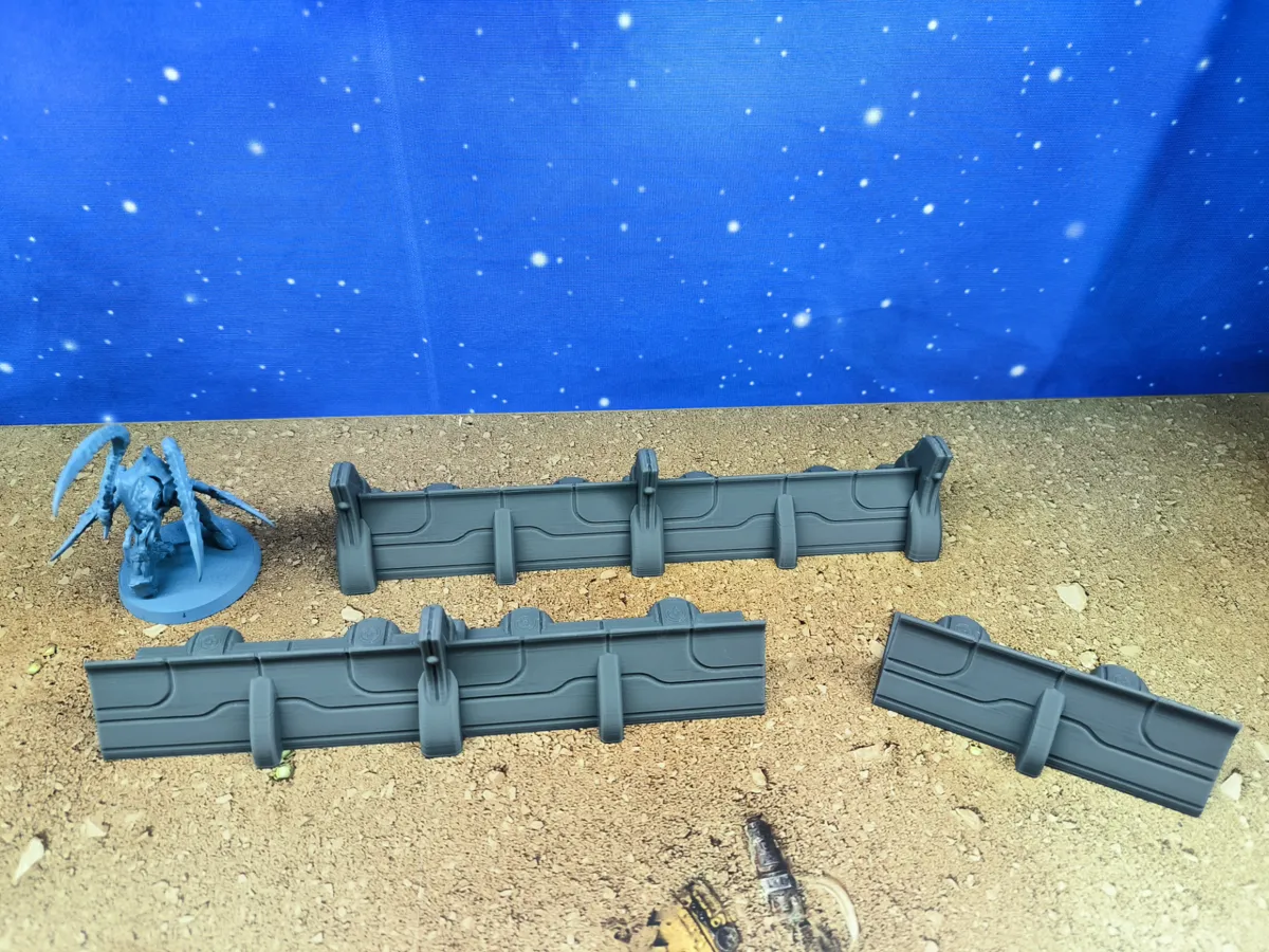 Barricades empire Tau tabletop wargame Remixed by Bengoug MakerWorld ...
