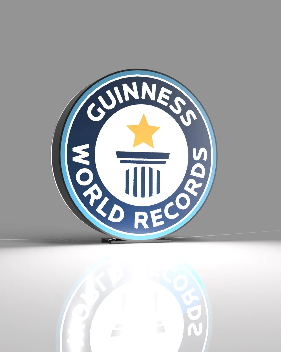 Guiness World Record Led Lamp by Diru 3D - MakerWorld