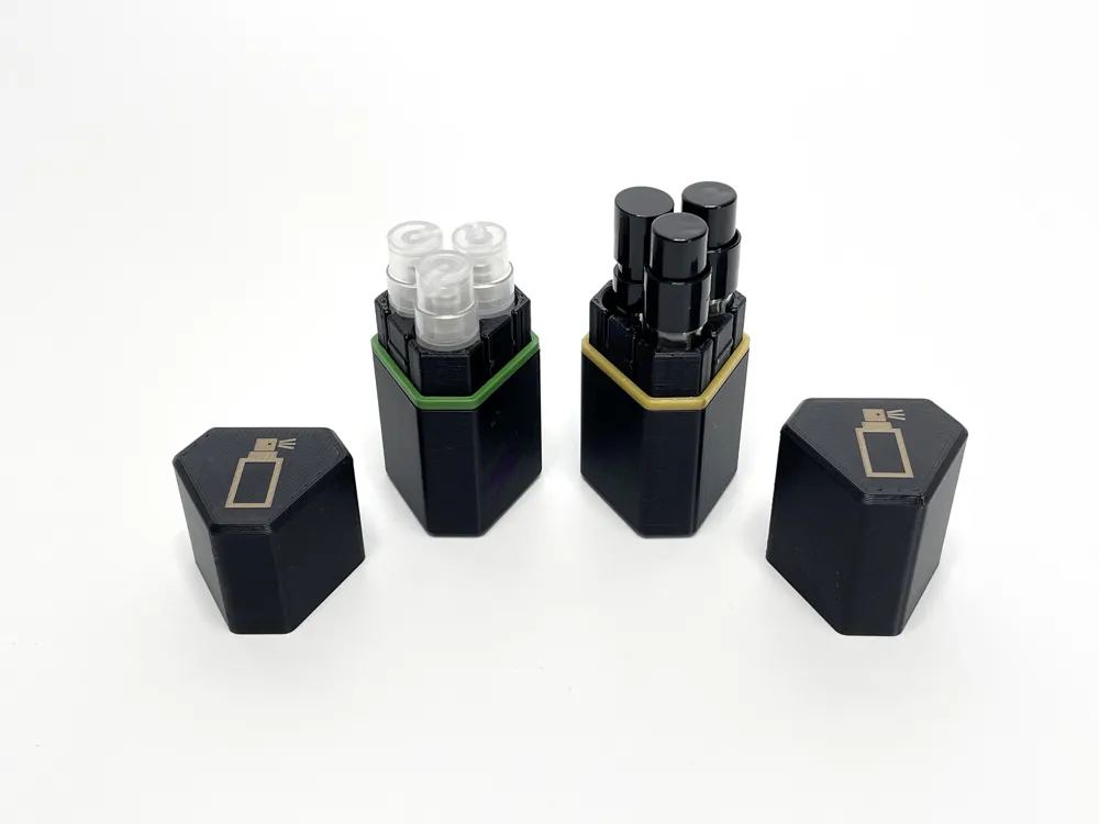 Perfume Samples Travel Case - Free 3D Print Model - MakerWorld