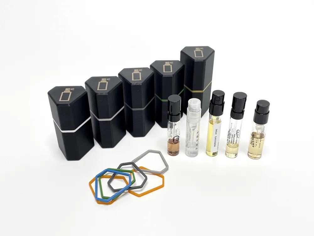Perfume Samples Travel Case - Free 3D Print Model - MakerWorld