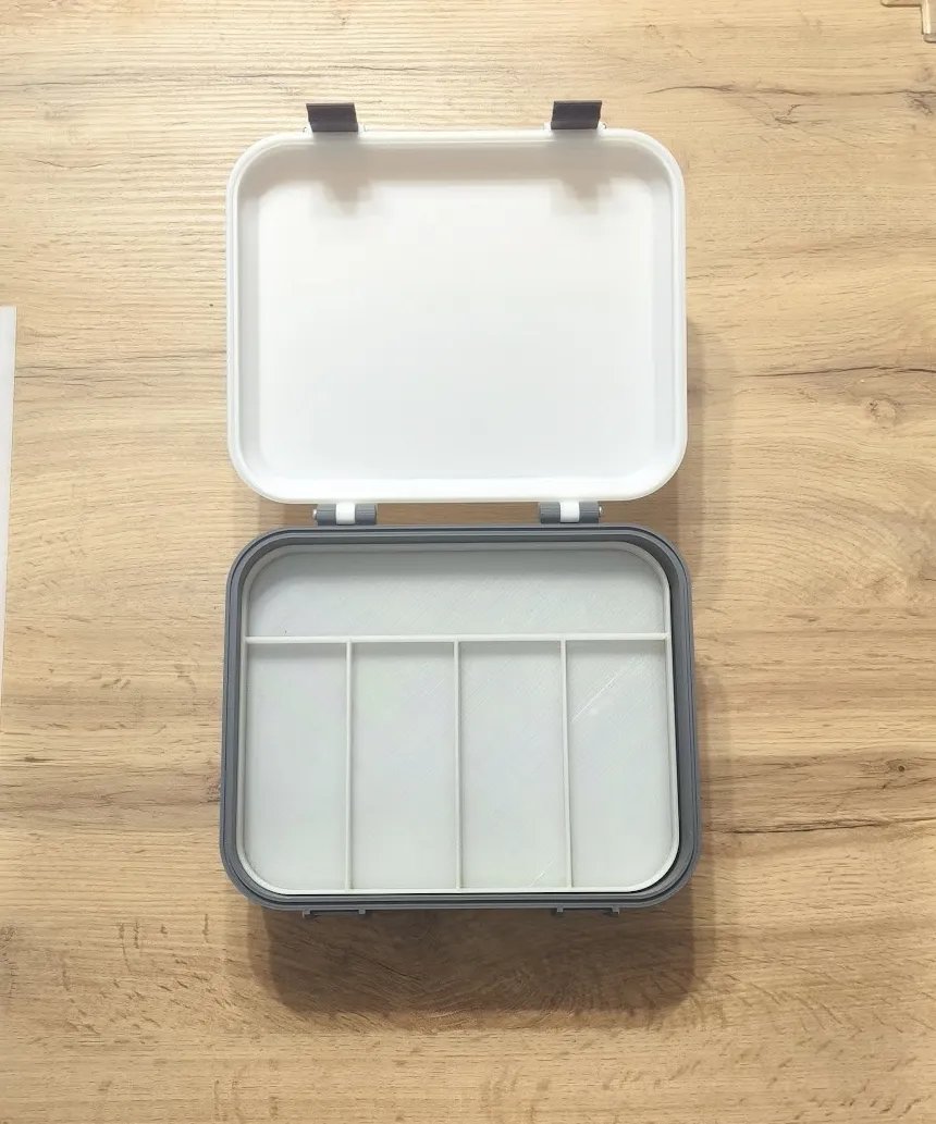 Storage box with compartments to insert by motorola2001 MakerWorld ...