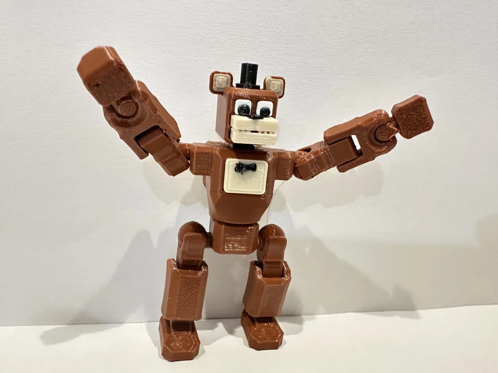 Freddy Fazbear Origin-Zero Mecha Remix - Free 3D Print Model - MakerWorld