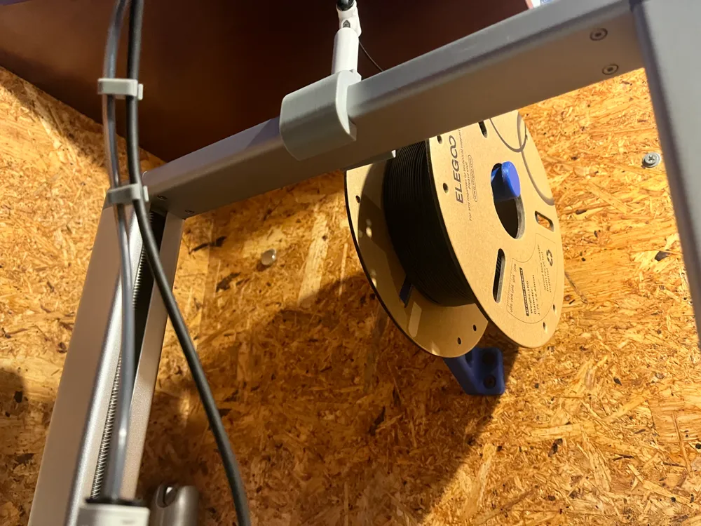 Bambu Lab A1 single spool holder PTFE tube connector by pierblebee ...