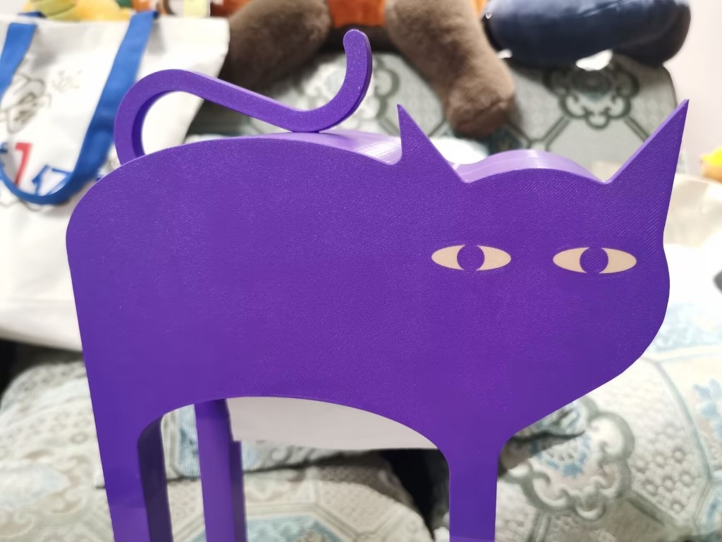 Spooked Cat Tissue Box by 虫虫小林 - MakerWorld