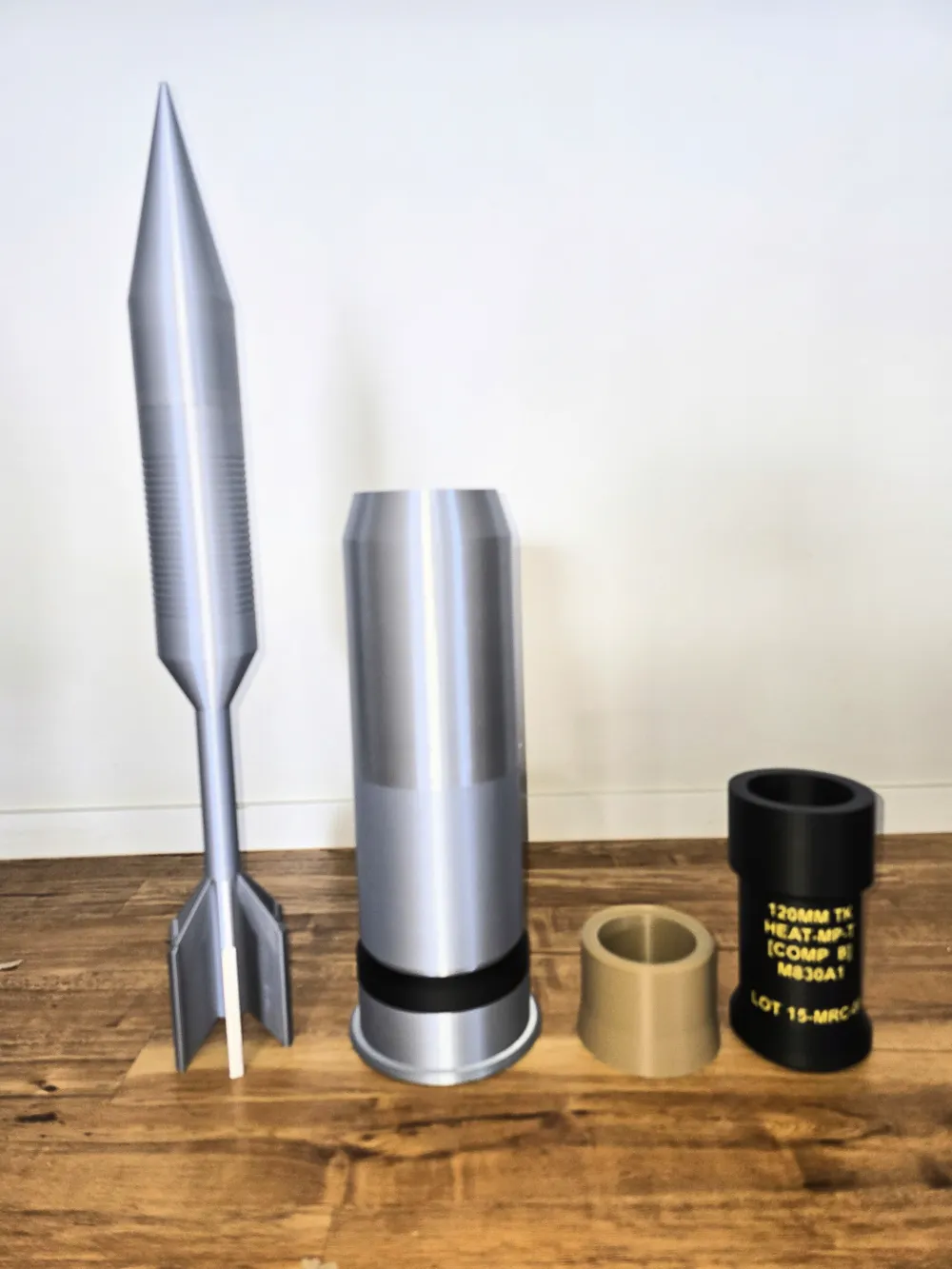 M830A1 HEAT MP-T Anti tank shell - full size by Filaments and Freeways ...