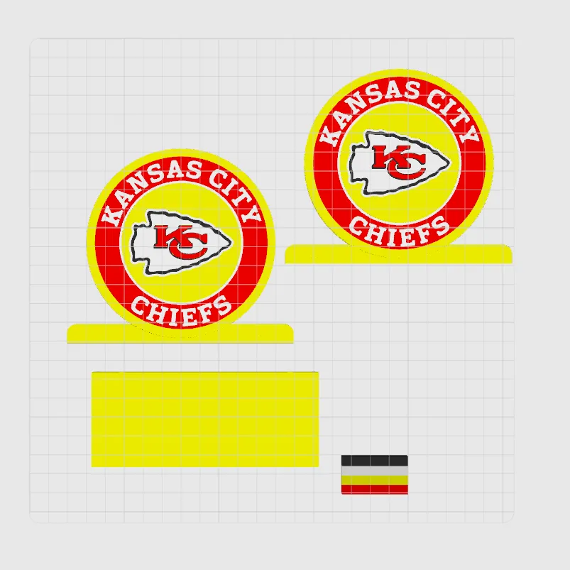 Kansas City Chiefs - Napkin Holder by MayHem MakerWorld: Download Free ...