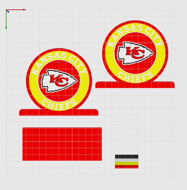 Kansas City Chiefs - Napkin Holder - Free 3D Print Model - MakerWorld