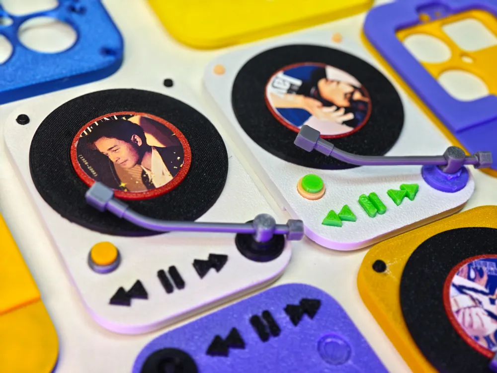 Vinyl Story DECO Vinyl Story DECO - Free 3D Print Model - MakerWorld