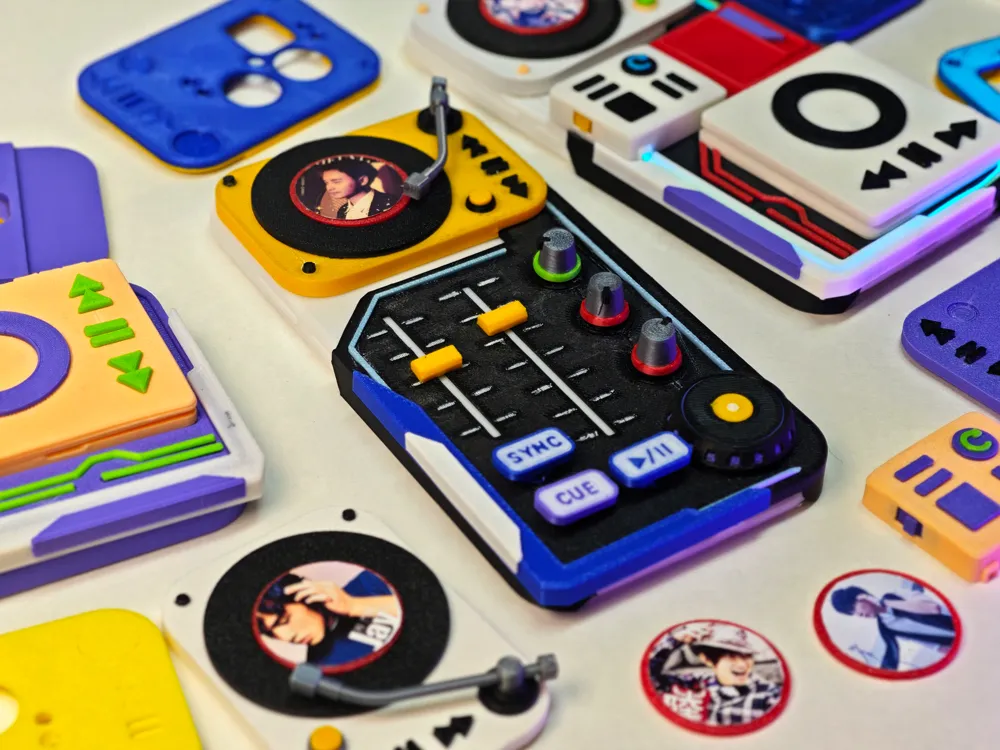 Vinyl Story DECO Vinyl Story DECO - Free 3D Print Model - MakerWorld