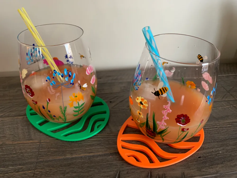 Interlocking Easter Coaster by SR Builds - MakerWorld