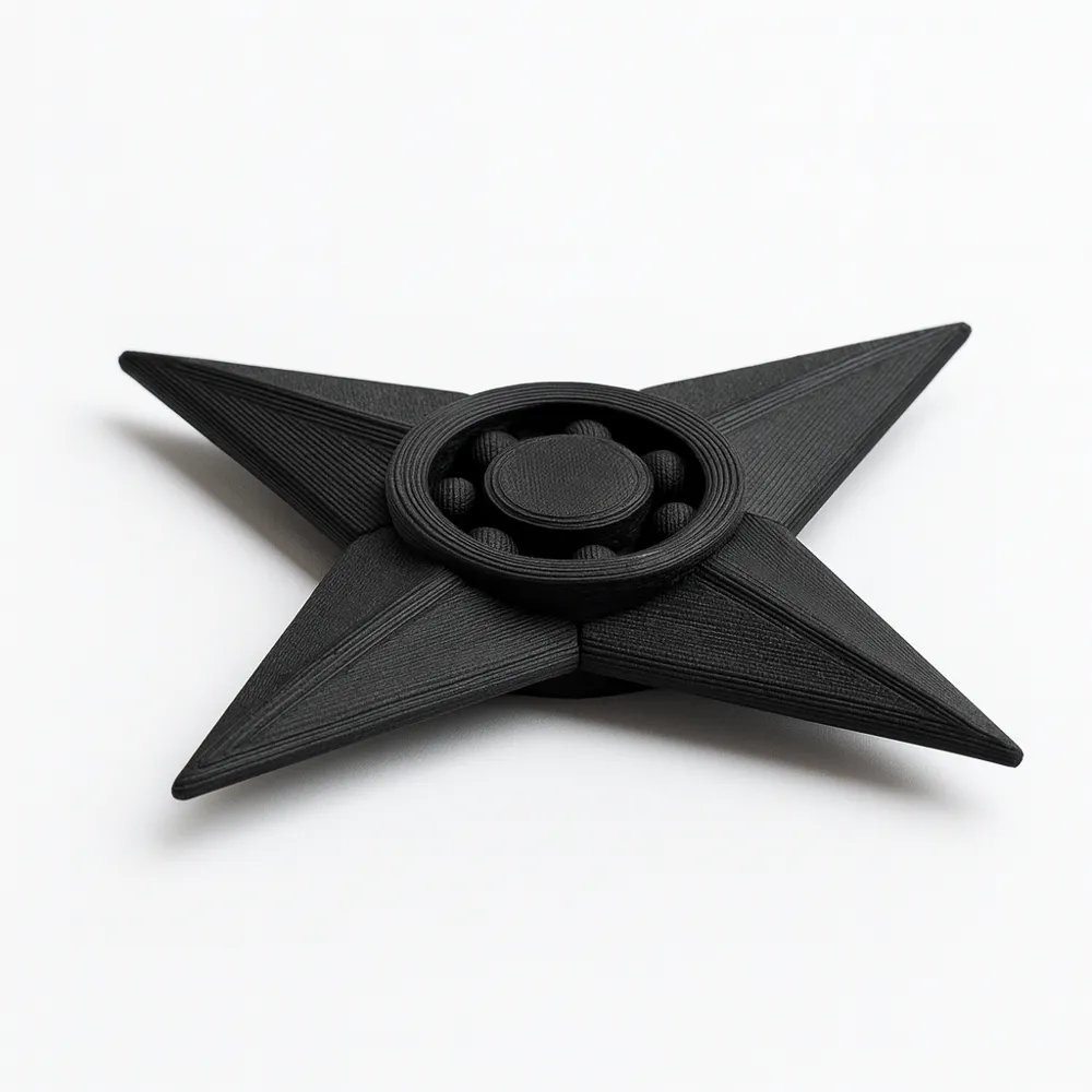 Shruiken Fidget Spinner Star| Halloween Cosplay - Free 3D Print Model ...