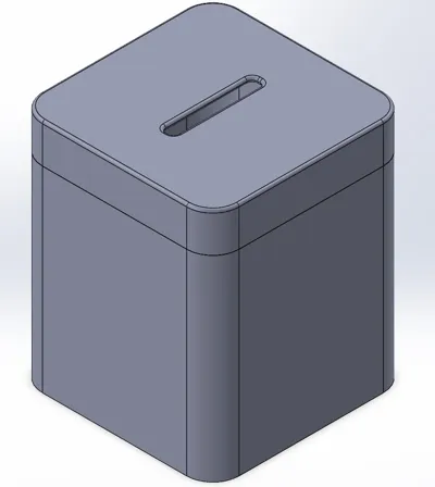 Simple Money Box by Tyler MakerWorld: Download Free 3D Models