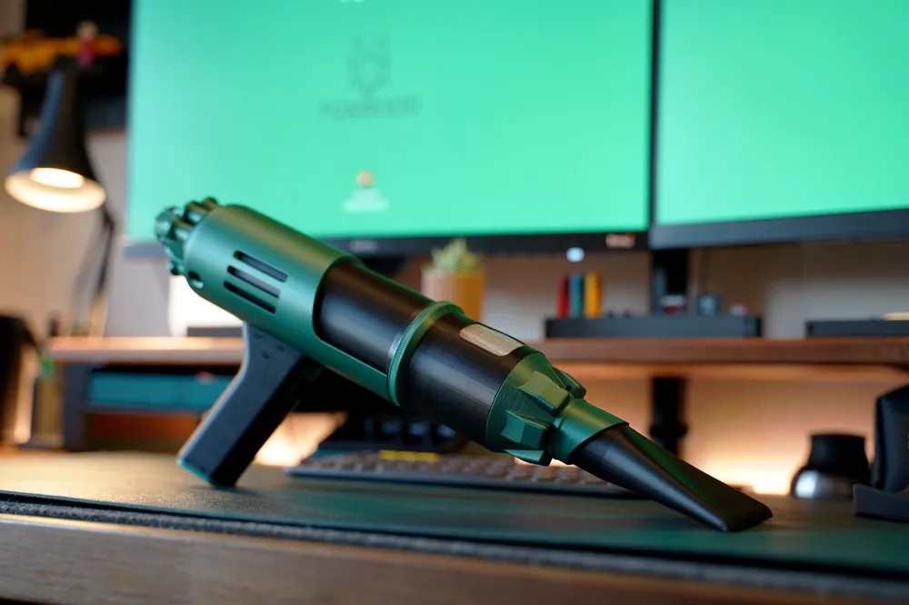 Handheld Vacuum Cleaner Kit - By Foxwood - Free 3D Print Model - MakerWorld