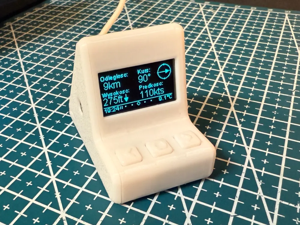 Wemos D1 mini OLED case with buttons - Free 3D Print Model - MakerWorld