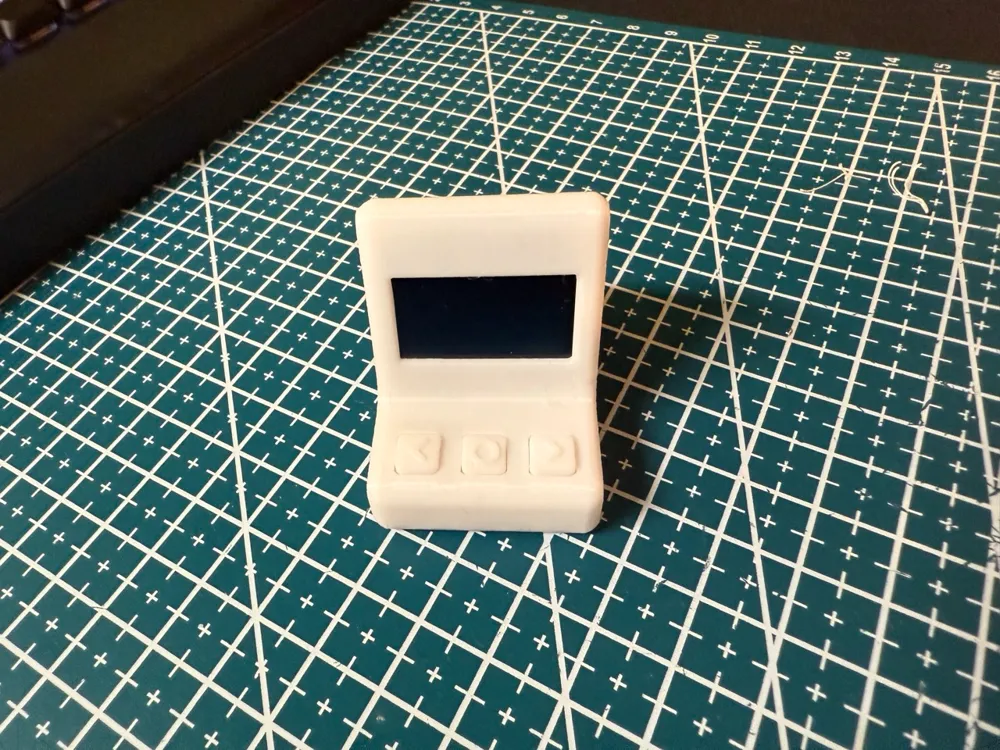 Wemos D1 mini OLED case with buttons - Free 3D Print Model - MakerWorld