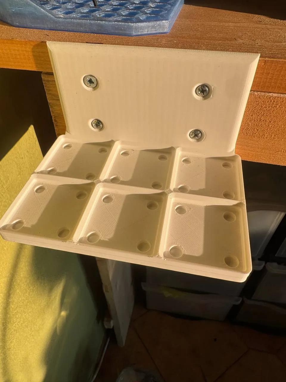 Gridfinity 2x3 Wall-Mounted Shelf by aleiccs17 MakerWorld: Download ...