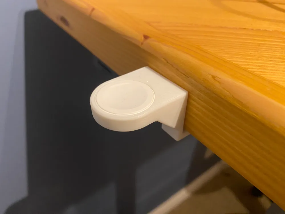 Apple Watch Charger - Side Desk Mount - Free 3D Print Model - MakerWorld