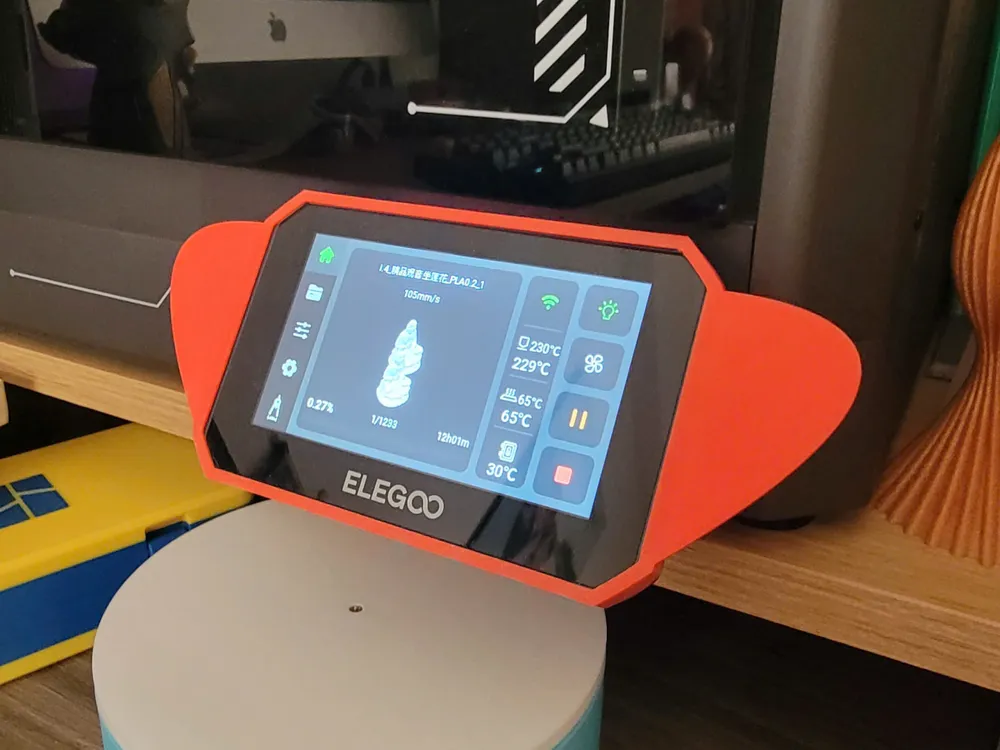 Elegoo centauri carbon screen cover - Free 3D Print Model - MakerWorld