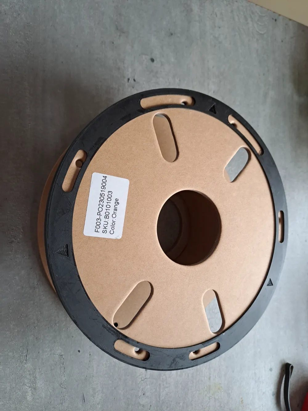 Cardboard Spool Adapter 197mm Remixed by Poli27 - MakerWorld